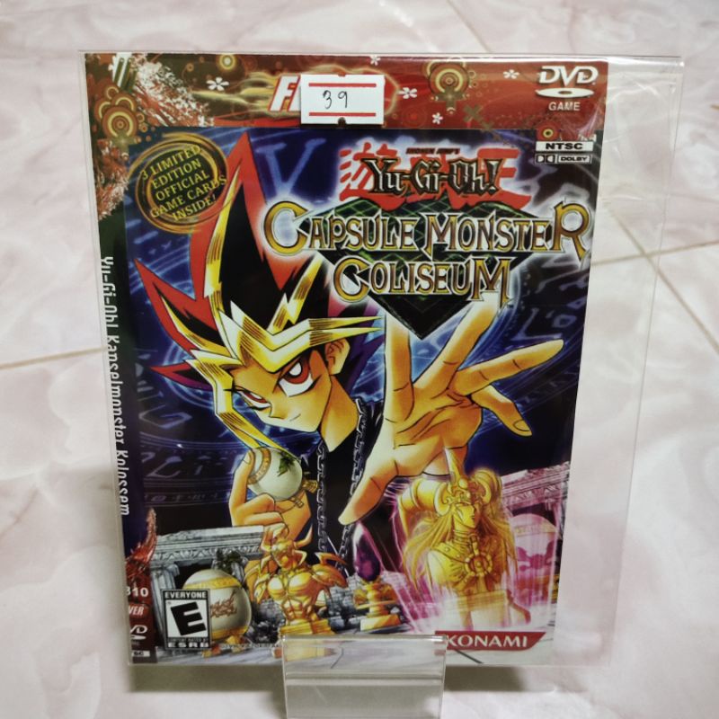 แผ่นเกมส์ Ps2 Yu Gi Oh Capsule Monster Coliseum เกมเพลย์สเตชั่น2 ...