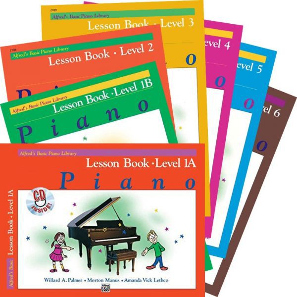 Alfred's Basic Piano Library Level 1A, 1B, 2, 3, 4, 5, 6 | Shopee Thailand