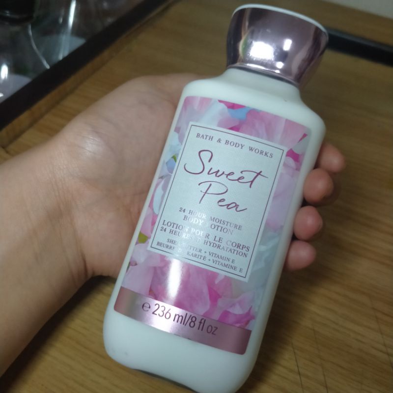 โลชั่นbathandbody Works กลิ่น Sweet Pea Shopee Thailand