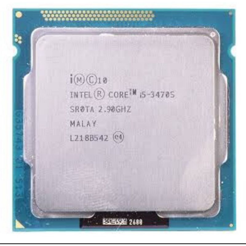 Intel CORE I5 3470S 1155 ซ็อกเก็ตหน่วยประมวลผล LGA CPU [มือสอง ...