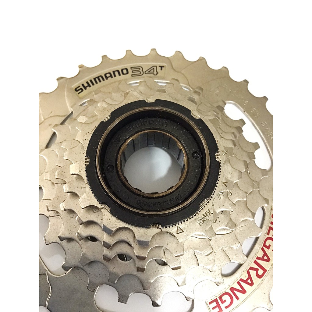 เฟืองจักรยานแบบเกลียว Shimano megarange 6 สปีด | Shopee Thailand