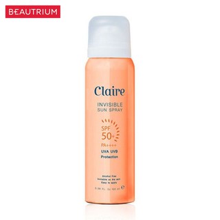 CLAIRE Invisible Sun Spray SPF50+ PA++++ สเปรย์กันแดด 100ml | Shopee Thailand