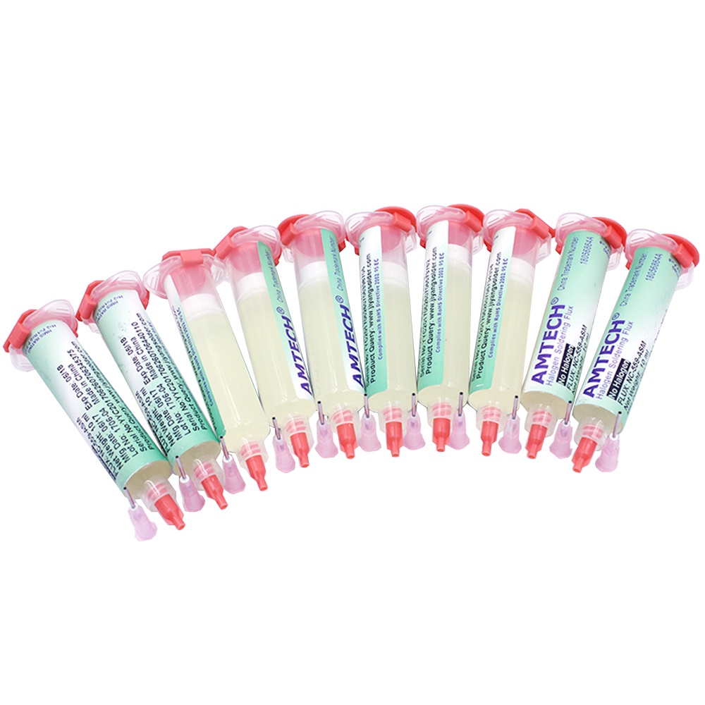 AMTECH NC-559-ASM BGA PCB No-Clean Solder Paste เชื่อมขั้นสูงน้ํามัน ...