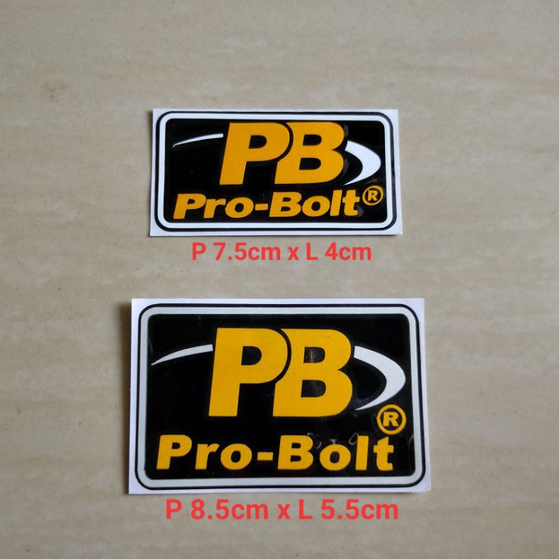 Best QUALITY PB pro bolt pro THAILAND THAILOOK MOTHAI สติ๊กเกอร์ตัด ...