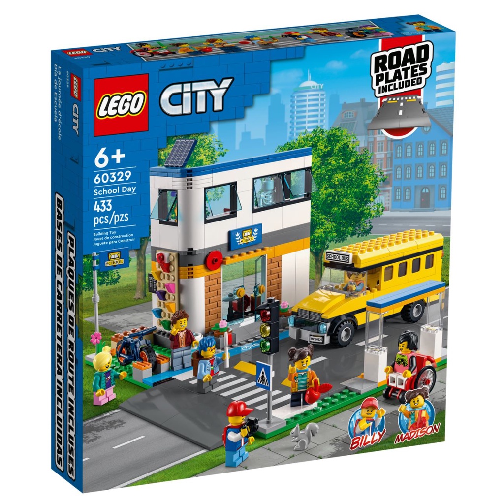 LEGO City School Day 60329 | Shopee Thailand