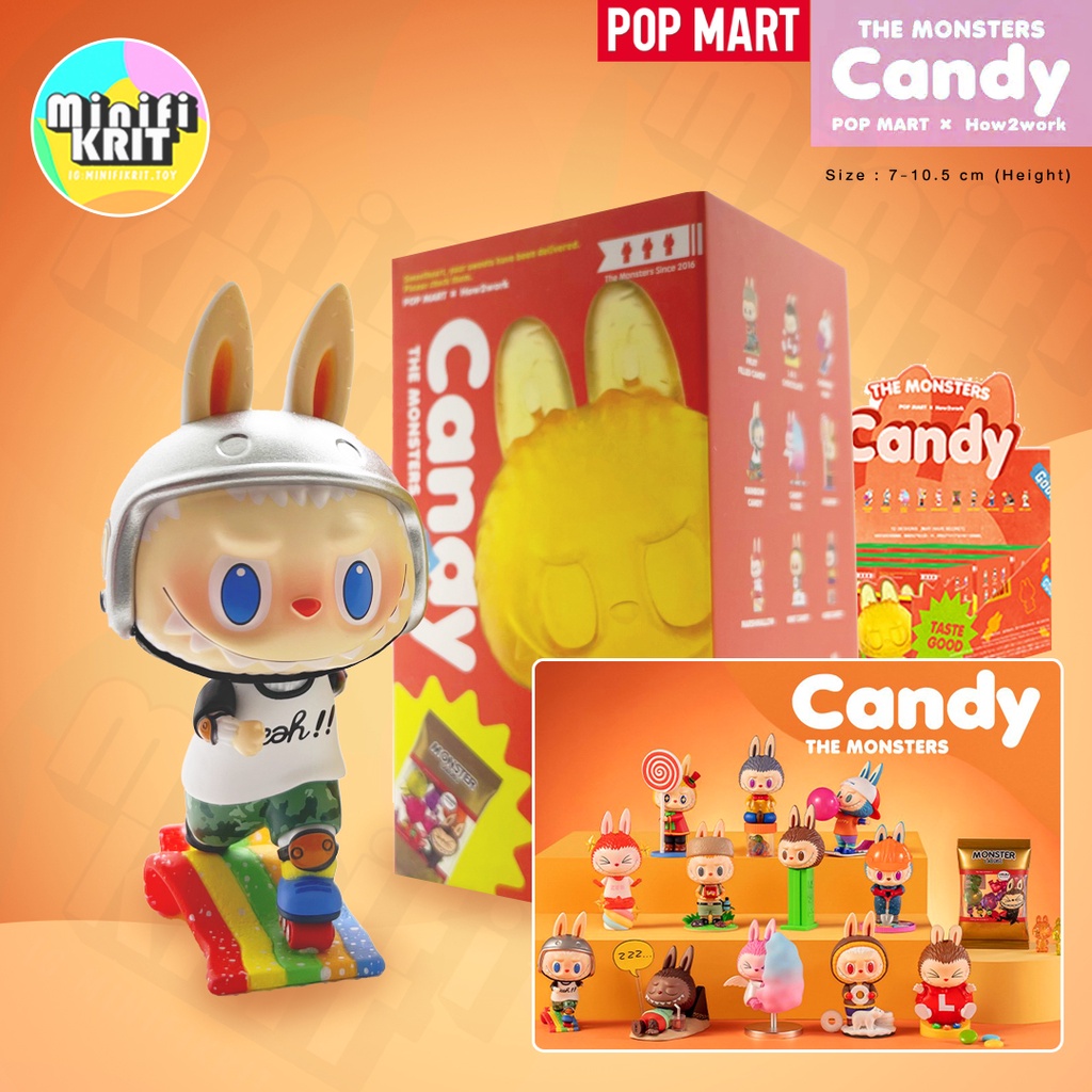 Pop Mart X Kasing Lung X How2work Labubu And The Monsters