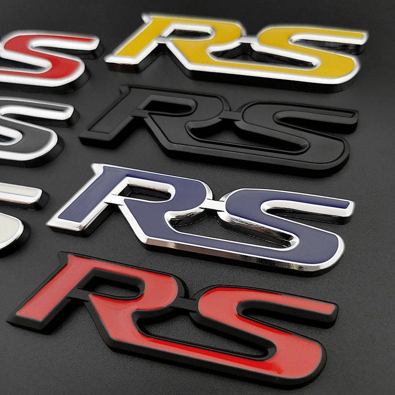 Car Modified Car Stickers RS Car Logo Auto Logos 3D 3D Special ...