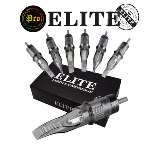 ELITE BLACK Needle Cartridges บรรจุ 20 pcs/box | Shopee Thailand