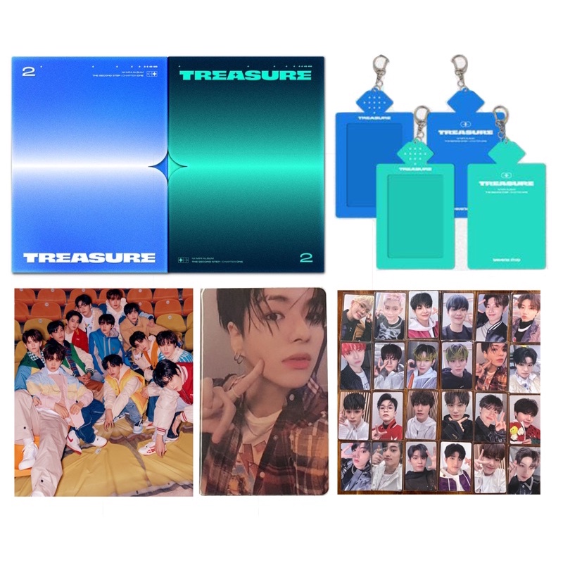 อัลบั้ม/โฟโต้การ์ด/โปสเตอร์ Treasure 2nd step mini album | Shopee Thailand