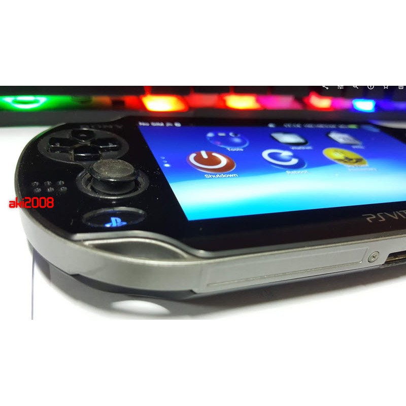 PS Vita wifi model.PCH-1100 Enso 3.60 SD2Vita 32GB. Black + USB Charger ...