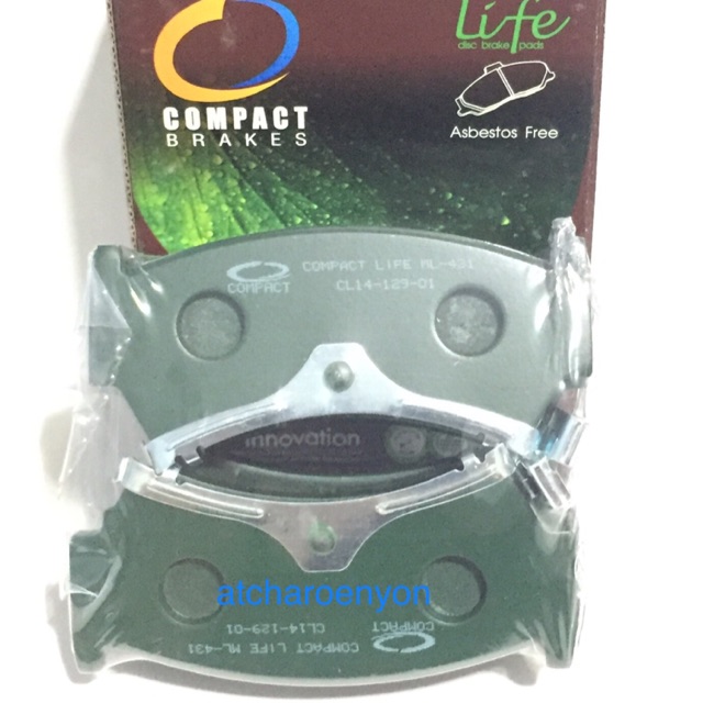 ผ้าเบรคหน้าB14 1.5,1.6 ปี 1995-2000/ SUNNY B14 1.5,1.6 SUPER SALOON ปี 2000-2001(ML-431 ...