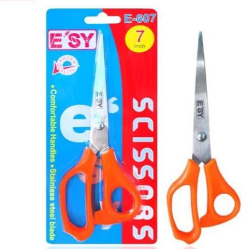 กรรไกร ขนาด 7 นิ้ว อีซี่ รุ่น E-607 | Shopee Thailand