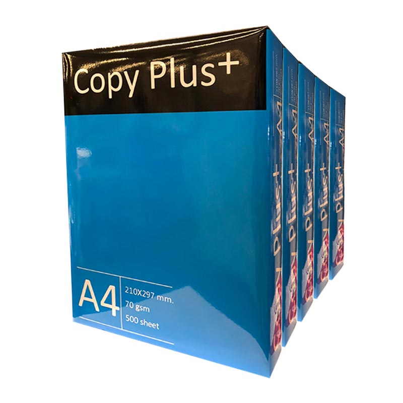 กอปปี้ พลัส กระดาษถ่ายเอกสาร A4 70 แกรม 500 แผ่น x 5 รีมCOPY PLUS Copy ...