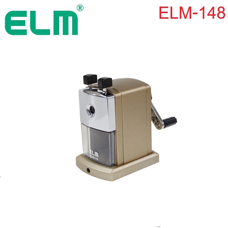 ELM-148 เครื่องเหลาดินสอ แบบ 1 รู สามารถเปลี่ยนอะไหล่ใบมีดได้ (R-ELM-148) ปากจับดินสอเหล็ก ...