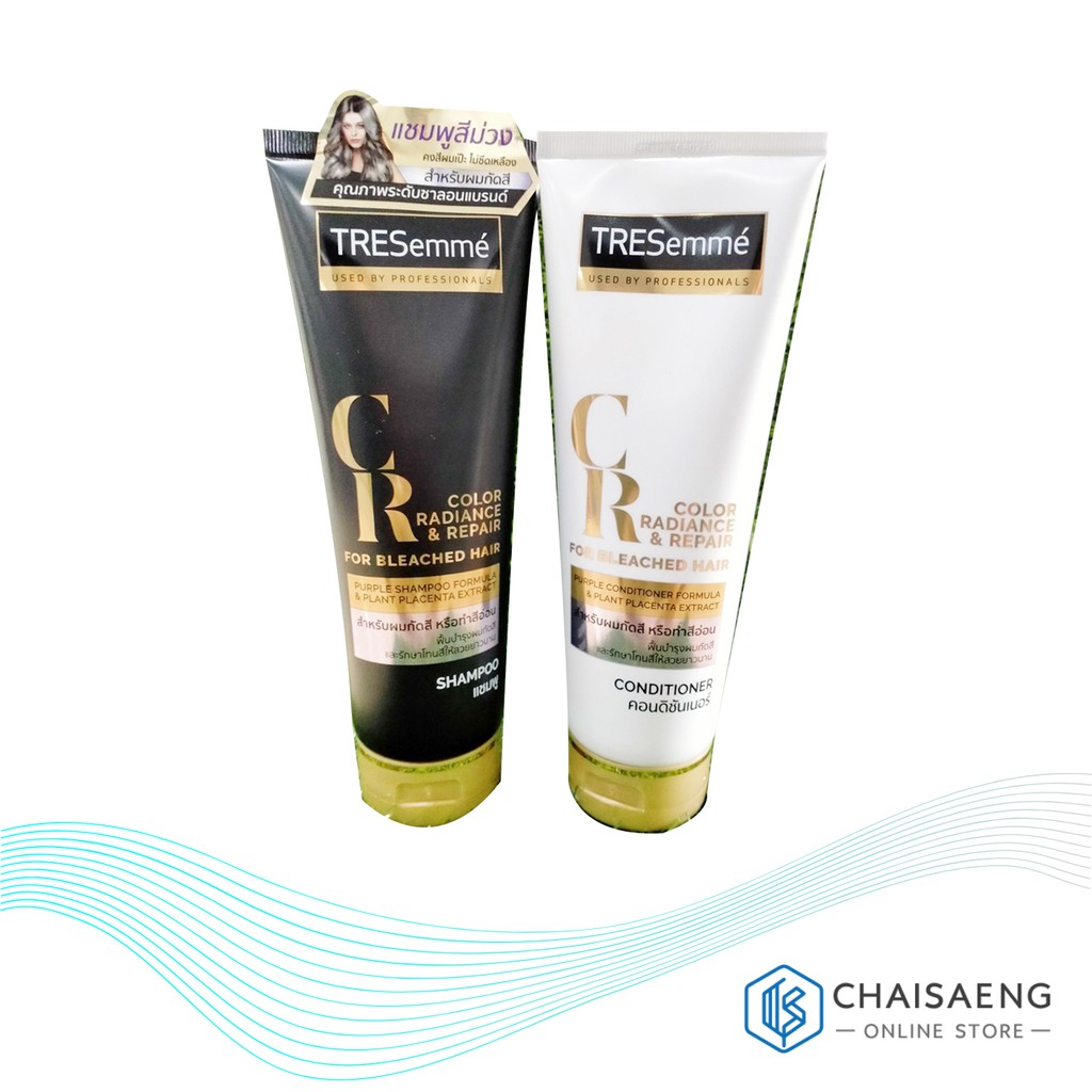 Tresemme Color Radiance & Repair for Bleached Hair เทรซาเม่ ชุดบำรุง ...