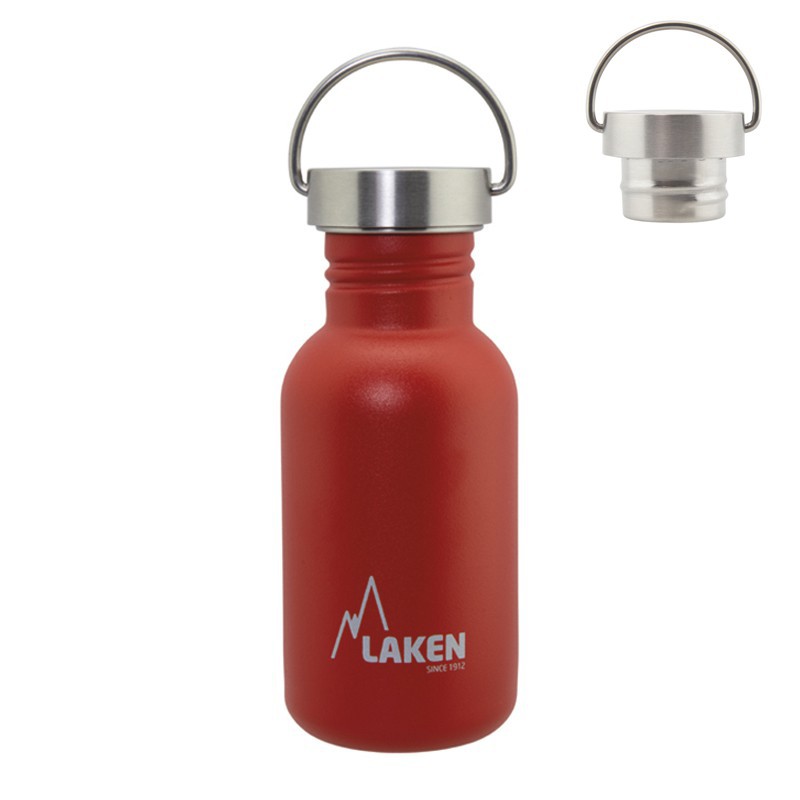 Laken Basic Steel Bottle 0.5L Stainless Steel Cap ขวดน้ำสแตนเลสรุ่นใหม่ ...