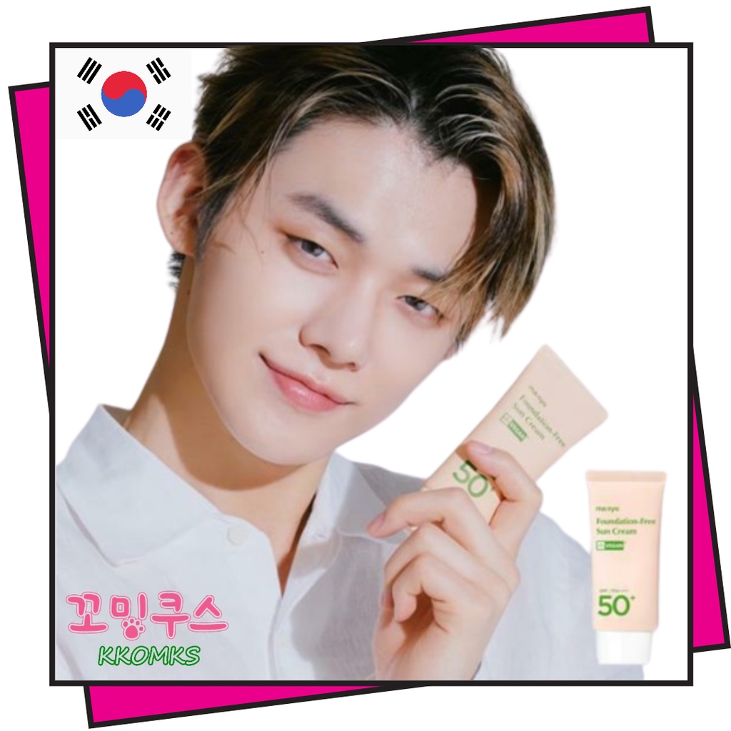 [KOREA][TXT YEONJUN Pick] ma:nyo Foundation-Free Sun Cream 50ml / SPF ...