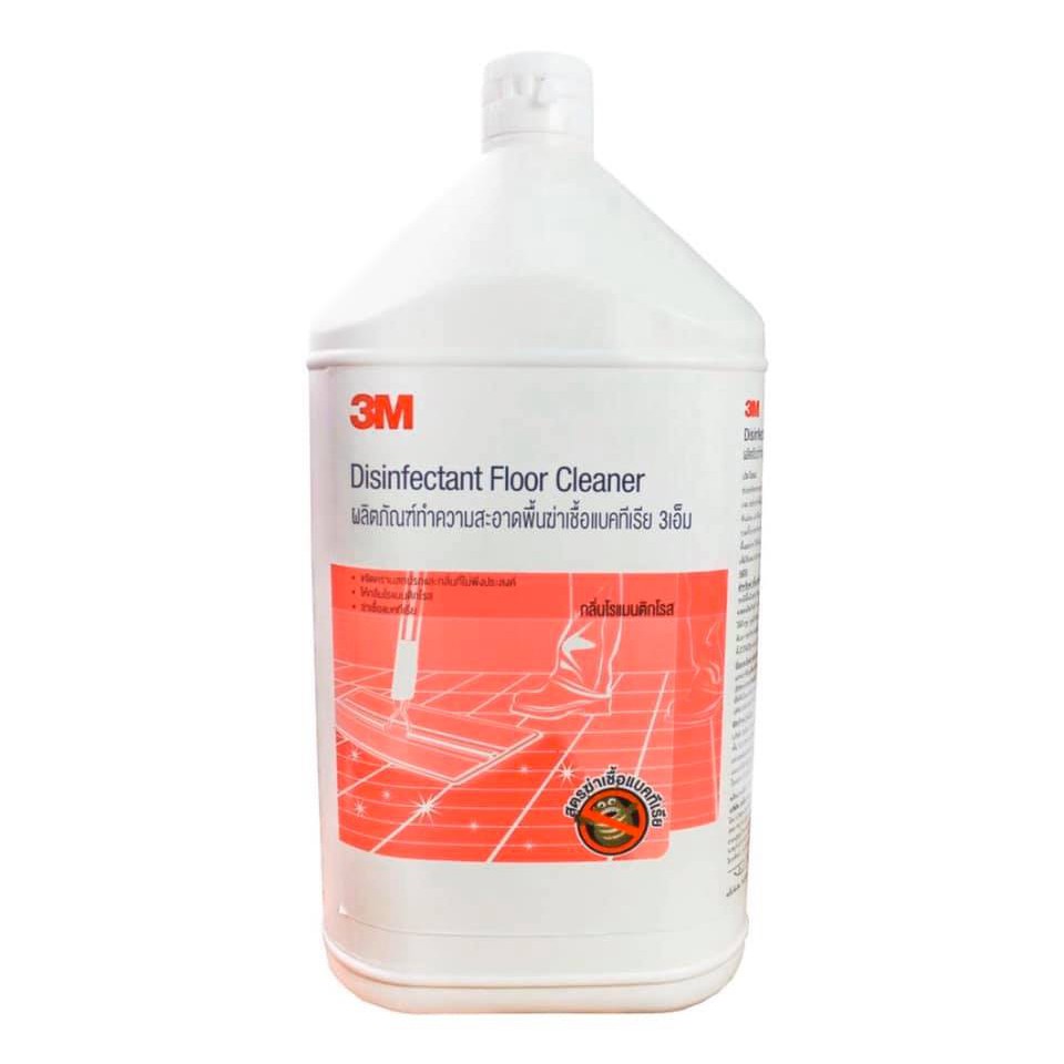 3M 3เอ็ม Disinfectant Floor Cleaner ผลิตภัณฑ์ทำความสะอาดพื้นฆ่าเชื้อ ...