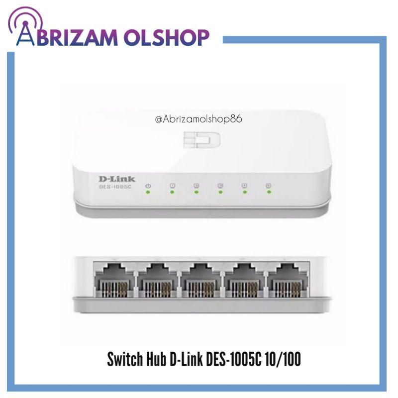 D-link DES-1005C 10/100 Mbps สวิตช์ 5 พอร์ต DES1005C Dlink | Shopee Thailand
