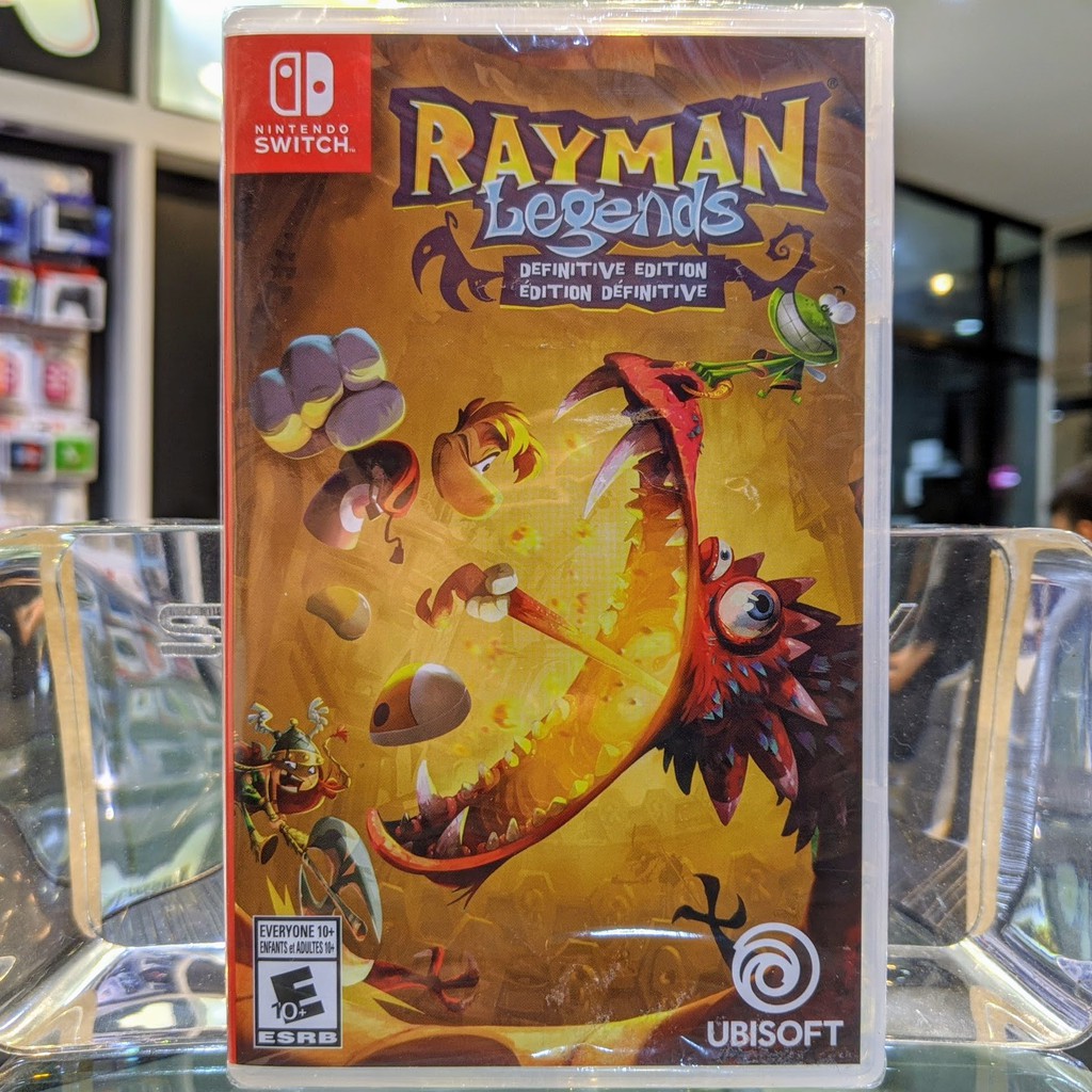 (ภาษาอังกฤษ) มือ1 Rayman Legends Definitive Edition แผ่นเกม Nintendo ...