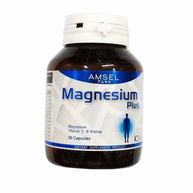 Amsel Magnesium Plus 30แคปซูล | Shopee Thailand