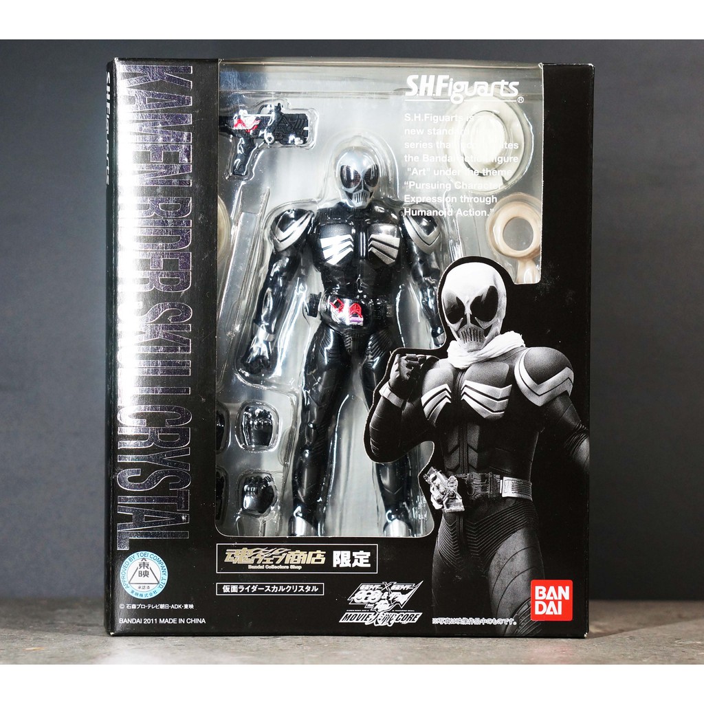 SHF Bandai S.H.Figuarts Kamen Rider Skull Crystal Masked Rider มดแดง ...