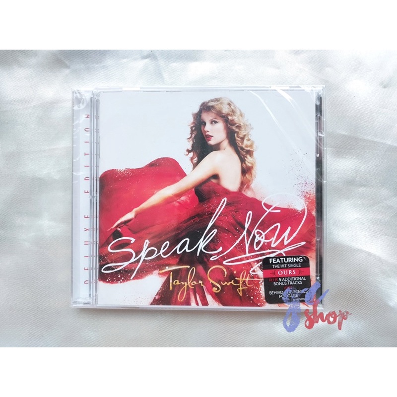 (พร้อมส่ง) Taylor Swift - Speak now Deluxe Edition CD / Version US ...