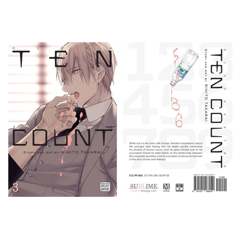 [English] Ten Count VOLUME 1 - 6 finished (Yaoi/BL manga/Y-Comic ...