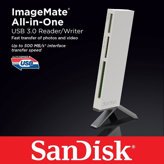 Sandisk IMAGEMATE ALL-IN-ONE USB 3.0 READER | Shopee Thailand