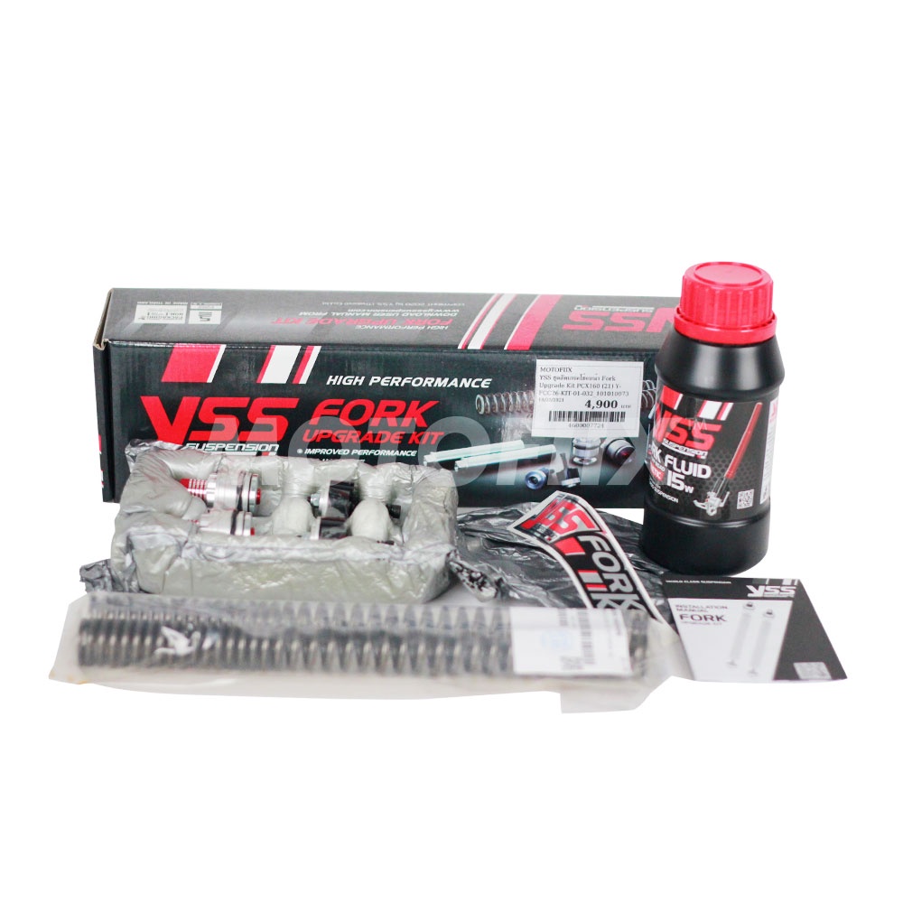 YSS ชุดอัพเกรดสปริงโช้คหน้า Y-FCC26-KIT-01-032 Fork Upgrade Kit Pcx160(2021+) By Motofiix ...