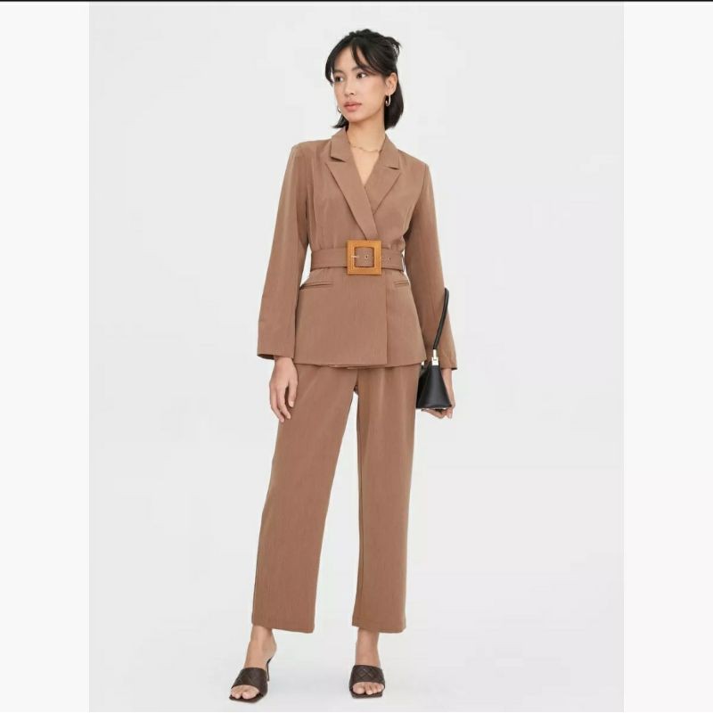 POMELO - Blazer Set (Size xs) | Shopee Thailand