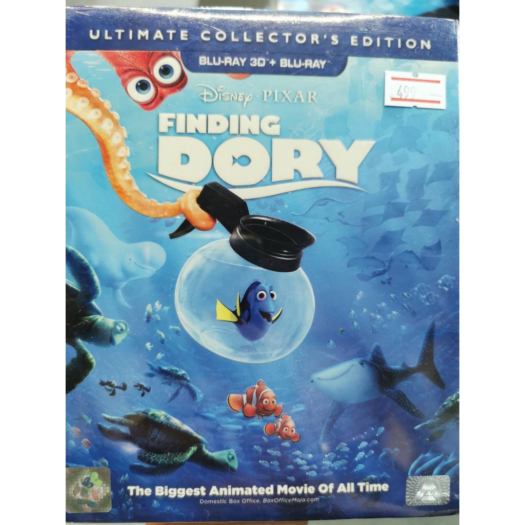 Blu-ray 2D + 3D : Finding Dory (2016) ผจญภัยดอรี่ขี้ลืม Disney-Pixar Disney Animation การ์ตูน ...