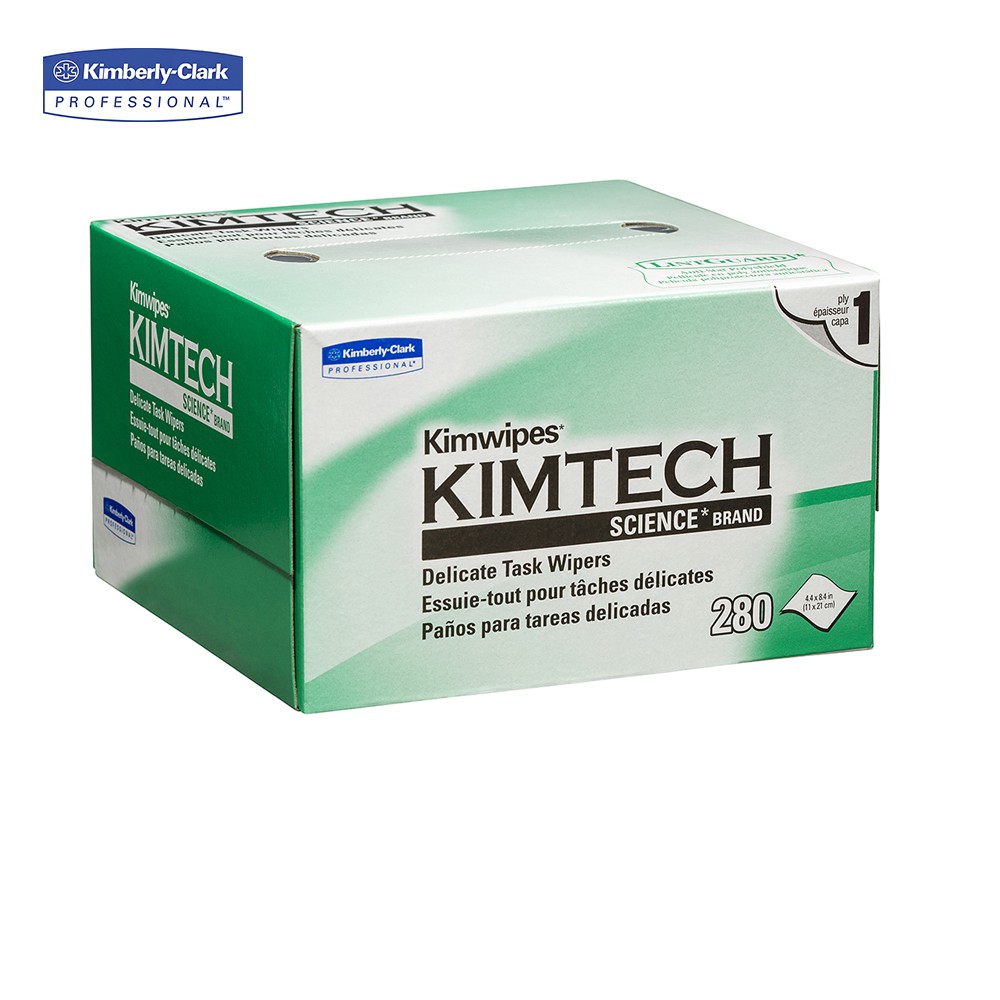 KIMTECH SCIENCE KIMWIPES Delicate Task Wipers ( 280 แผ่น / กล่อง)11.00 ...