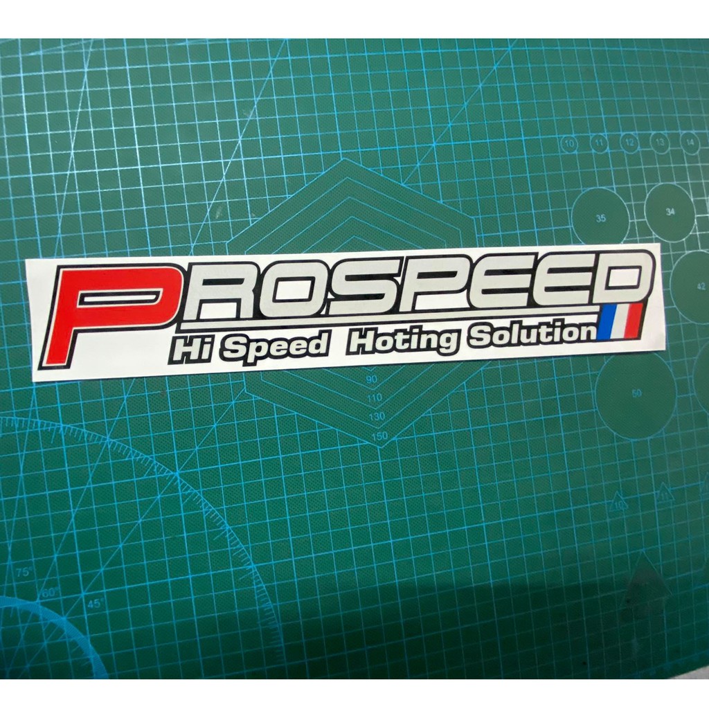 สติ๊กเกอร์ prospeed สะท้อนแสง 32x5cm. | Shopee Thailand