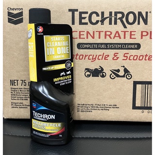 น้ำยาล้างหัวฉีด Caltex Techron Concentrate Plus Motorcycle ขนาด 75 ml ...
