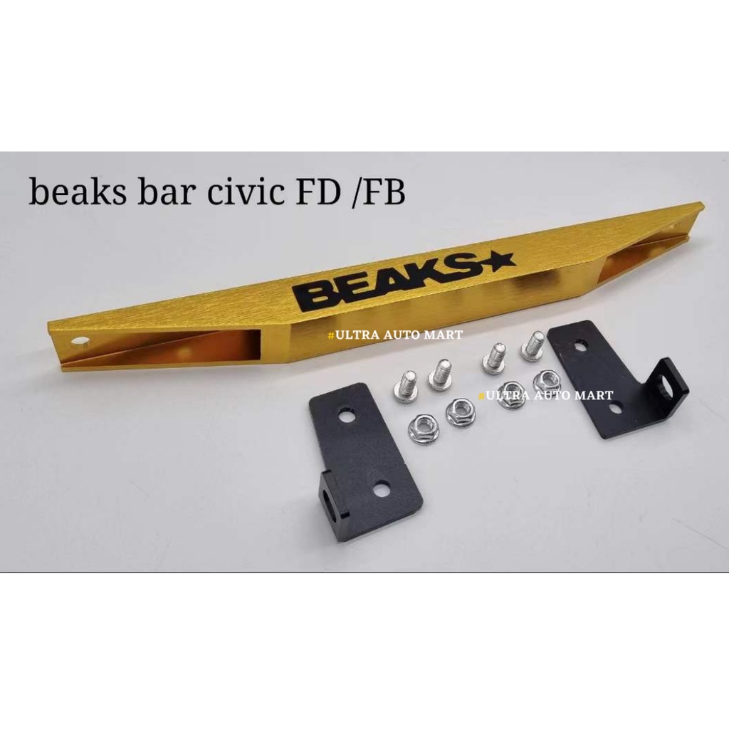 Honda Civic FD FB Subframe Brace Bar + แขนล่างปลอม + Beaks Bar 2006 2007 2008 2009 2010 2011 ...