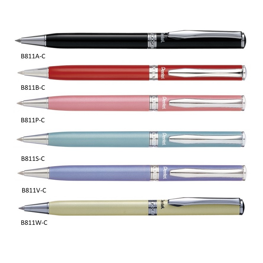 ปากกาลูกลื่น Pentel B811 (0.8มม.) หมึกน้ำเงิน (ราคาต่อ 1 ด้าม) | Shopee Thailand