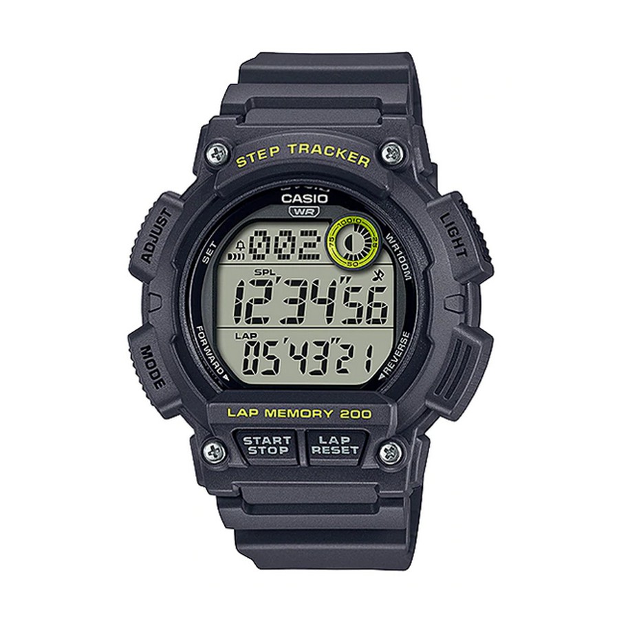 Casio Standard นาฬิกาข้อมือผู้ชาย สายเรซิ่น รุ่น WS-2100H (WS-2100H-1A,WS-2100H-1A2,WS-2100H-8A ...