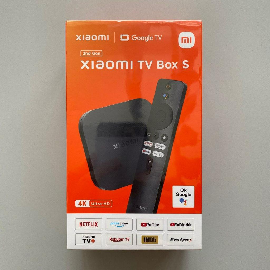 [พร้อมส่ง] Xiaomi TV Box S(2nd Gen) 4K Ultra กล่องแอนดรอยด์ทีวี GoogleTV DolbyAudio ใบอนุญาตมอก. ...