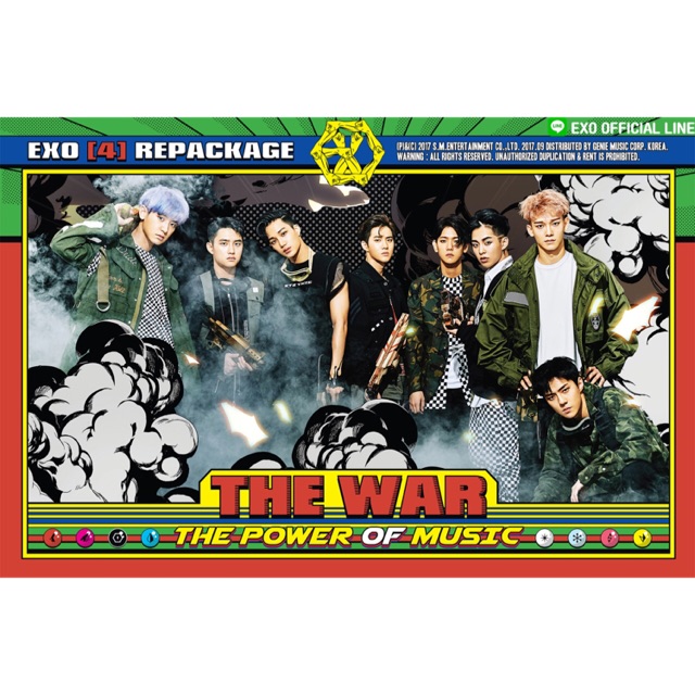 Official/พร้อมส่ง โปสเตอร์ EXO Power Repackage | Shopee Thailand