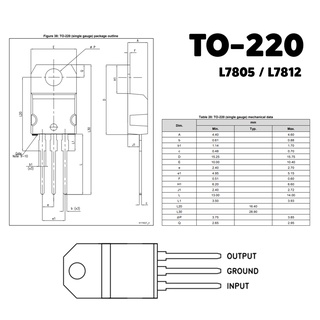 (1ตัว) ไอซี 7805 7806 7808 7809 7810 7812 7815 7818 7824 7905 7906 7908 ...