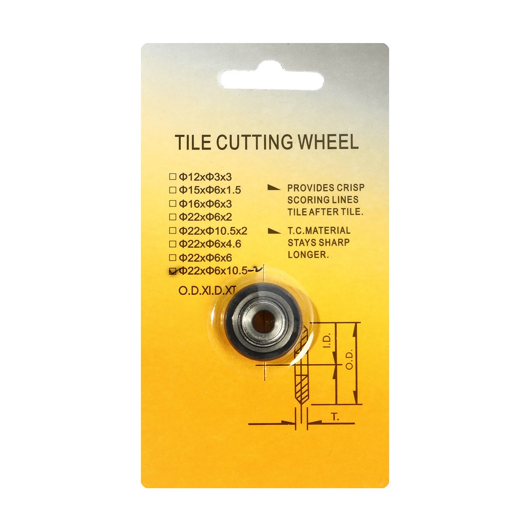 MARATHON 8117A(NEW)ลูกตัดกระเบื้อง 22X6X10.5MM | Shopee Thailand