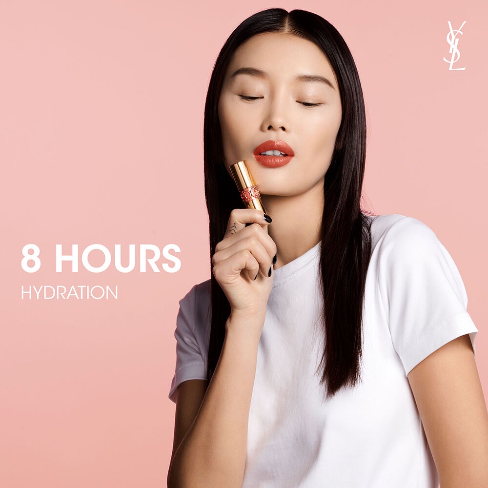 YSL Rouge Volupte Shine 3.2g #151 Orange Carac. | Shopee Thailand