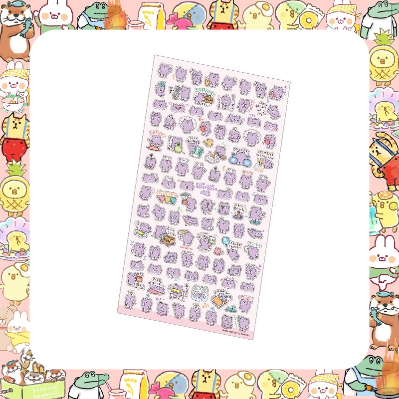 MINDWAVE STICKER SEAL สติ้กเกอร์ ตกแต่ง รูปตุ๊กตา น่ารัก มีหลายลาย ...