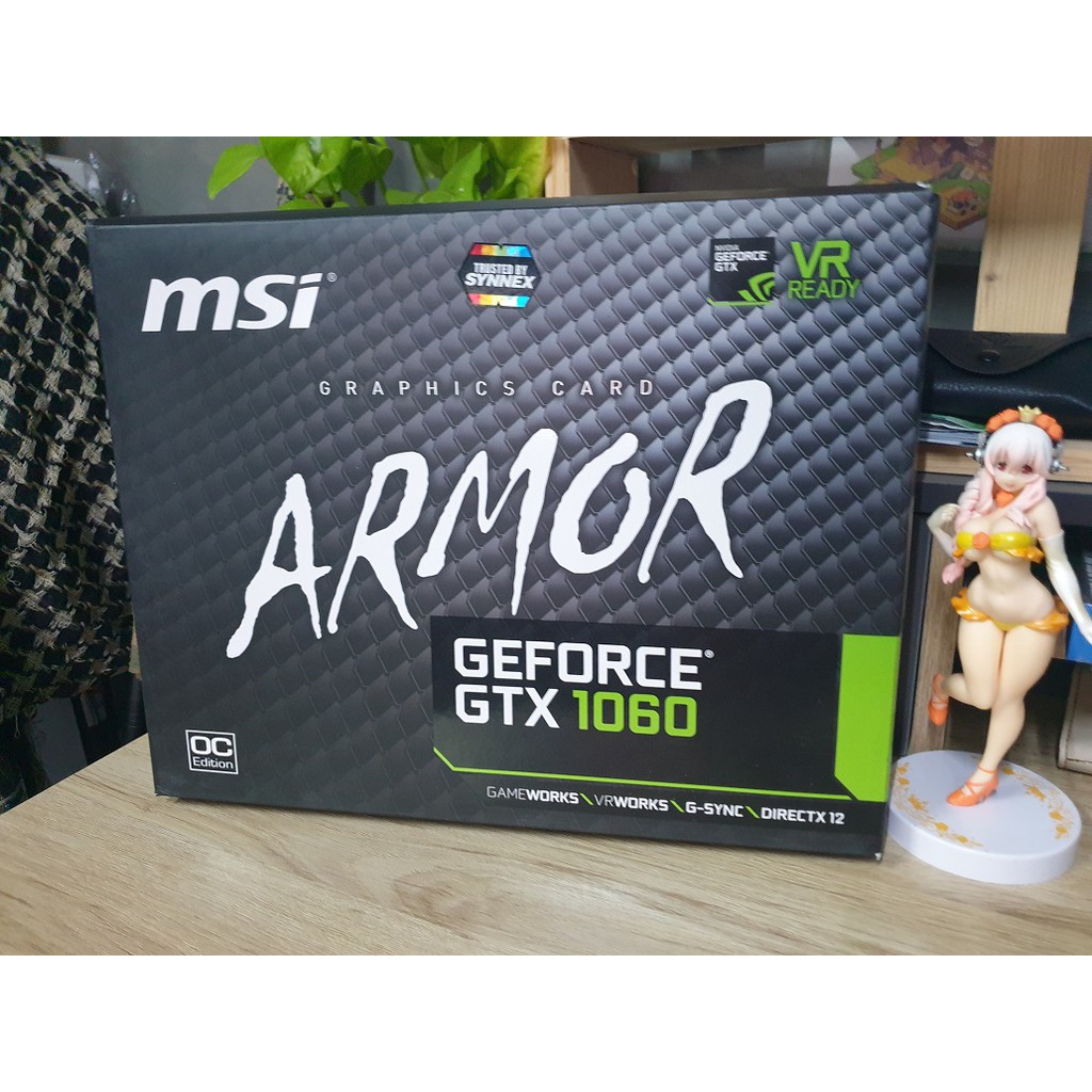 MSI ARMOR GTX 1060 6GB OC DDR5 | Shopee Thailand