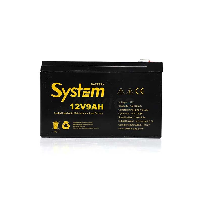 Battery 9.0Ah 12V SYSTEM By CKT(By Shopee SuperTphone1234) | Shopee ...