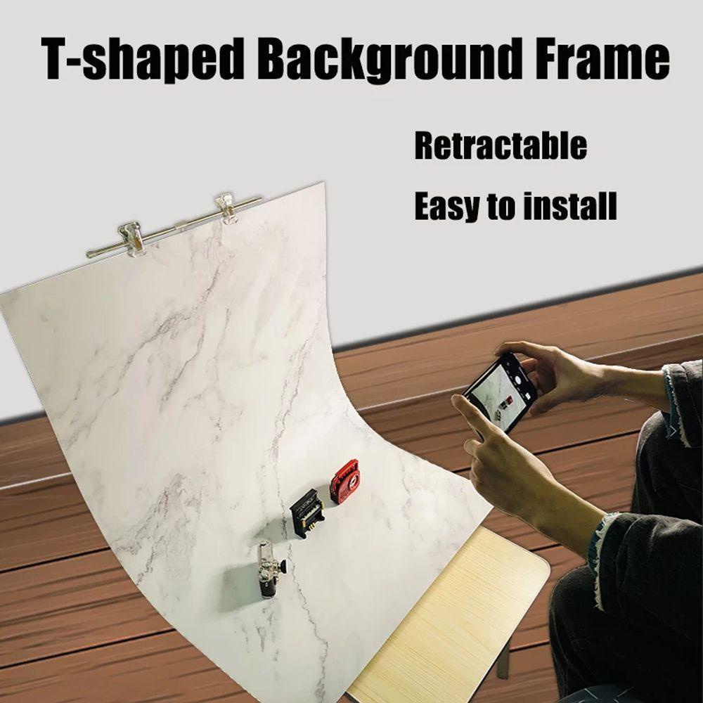 RADIANTSYNC ขาตั้งพื้นหลังขาตั้งโปสเตอร์ผู้ถือพื้นหลังพร้อม Clamps อุปกรณ์ถ่ายภาพเดสก์ท็อปฉาก ...