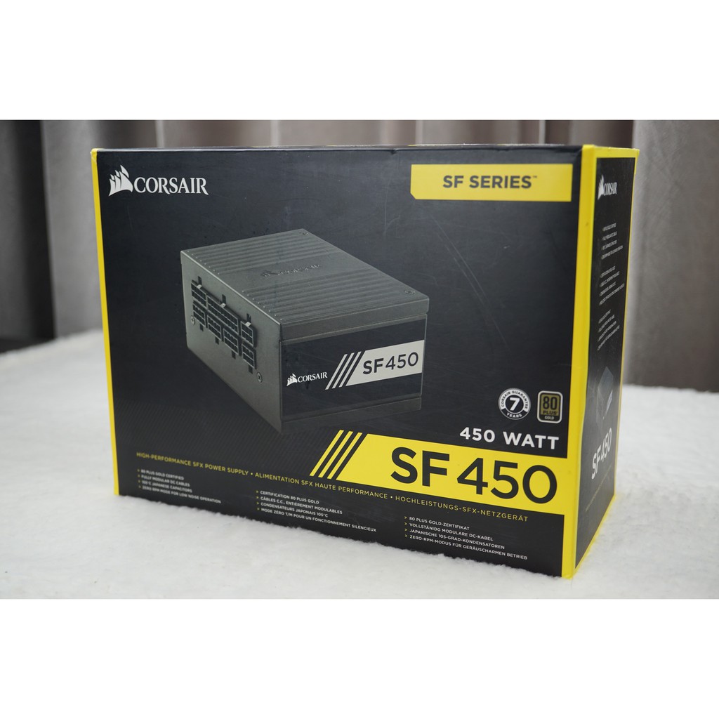 Corsair SF450 450 Watt 80 Plus Gold SFX PSU Fully Modular ประกัน 06/ ...
