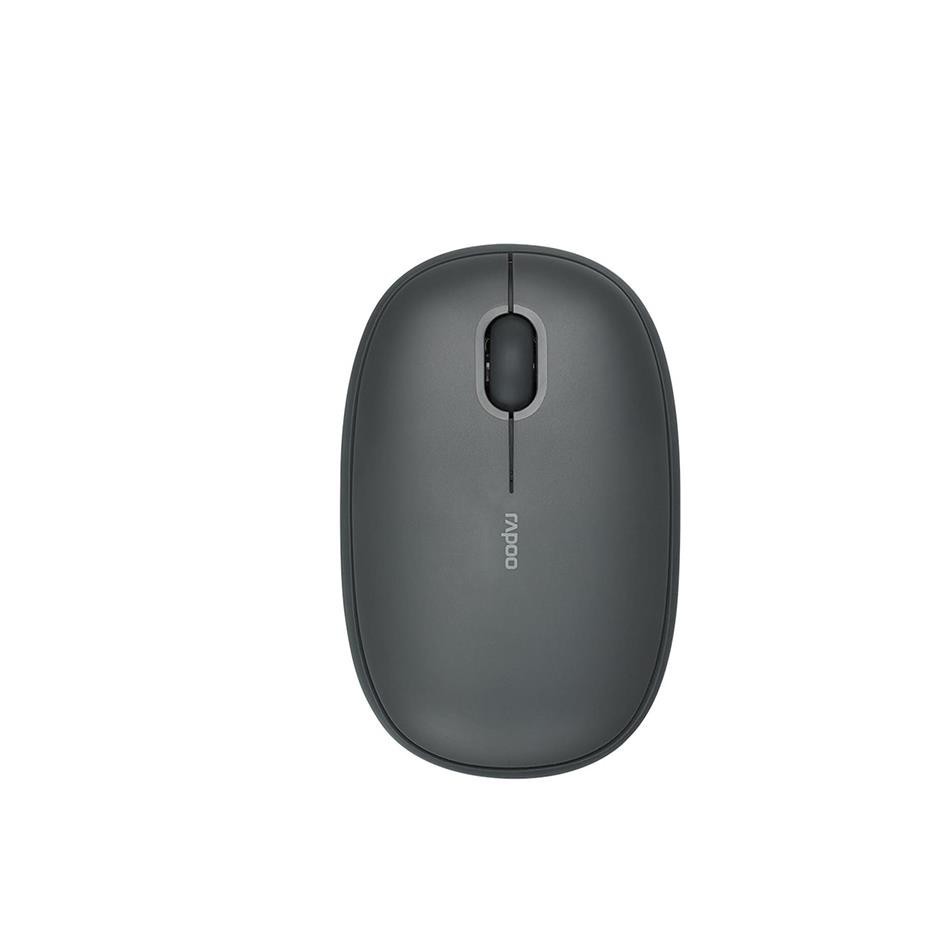 RAPOO WIRELESS MOUSE # M650 DARK GREY (เมาส์ไร้สาย) | Shopee Thailand