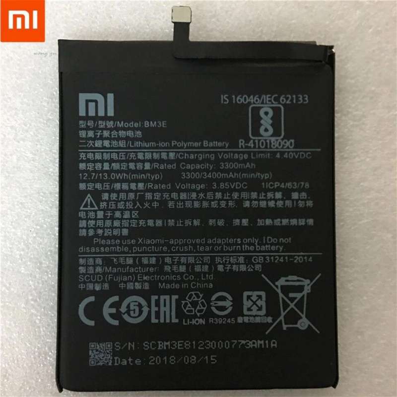 Battery Xiaomi Mi 8 / BM3E รับประกันนาน 3 เดือน | Shopee Thailand